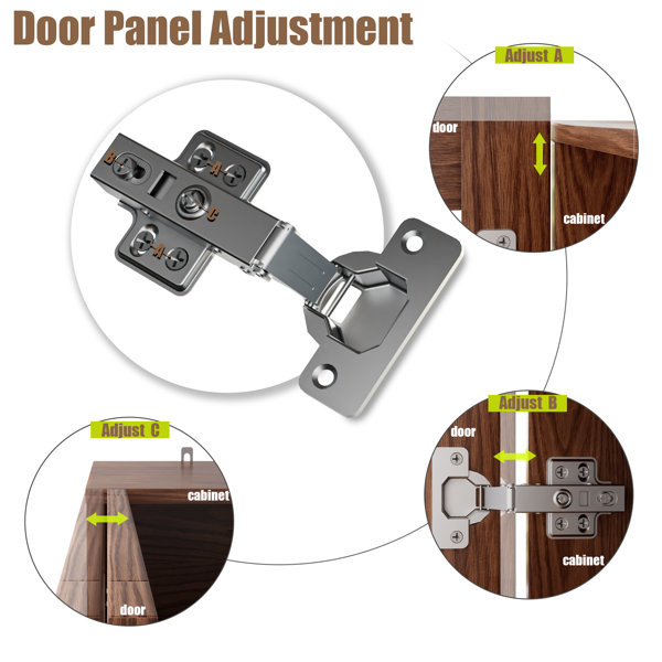 Ebern Designs Storage Cabinet,79" Farmhouse Sideboard Buffet Cabinet With Metal Base And ...